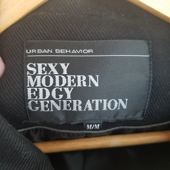 Urban Behavior | Jackets & Coats | Urban Behavior Black Military Womans ...